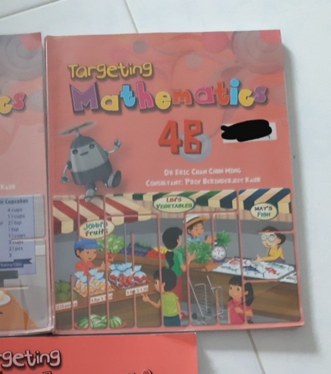 P4 targeting math 4b textbook tb, Hobbies & Toys, Books & Magazines ...