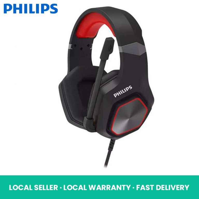 Philips TAG 1115 7.1 Surround Gaming On-Ear Headphones, Audio ...