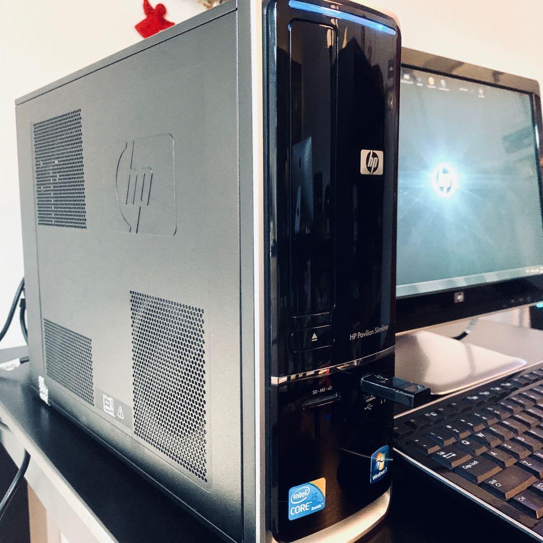Pre-Loved HP Desktop Windows 7, Computers & Tech, Desktops on Carousell