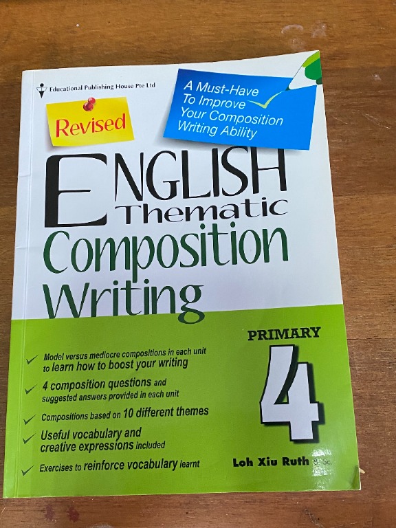 Primary 4 English Thematic Composition Writing, Hobbies & Toys, Books ...