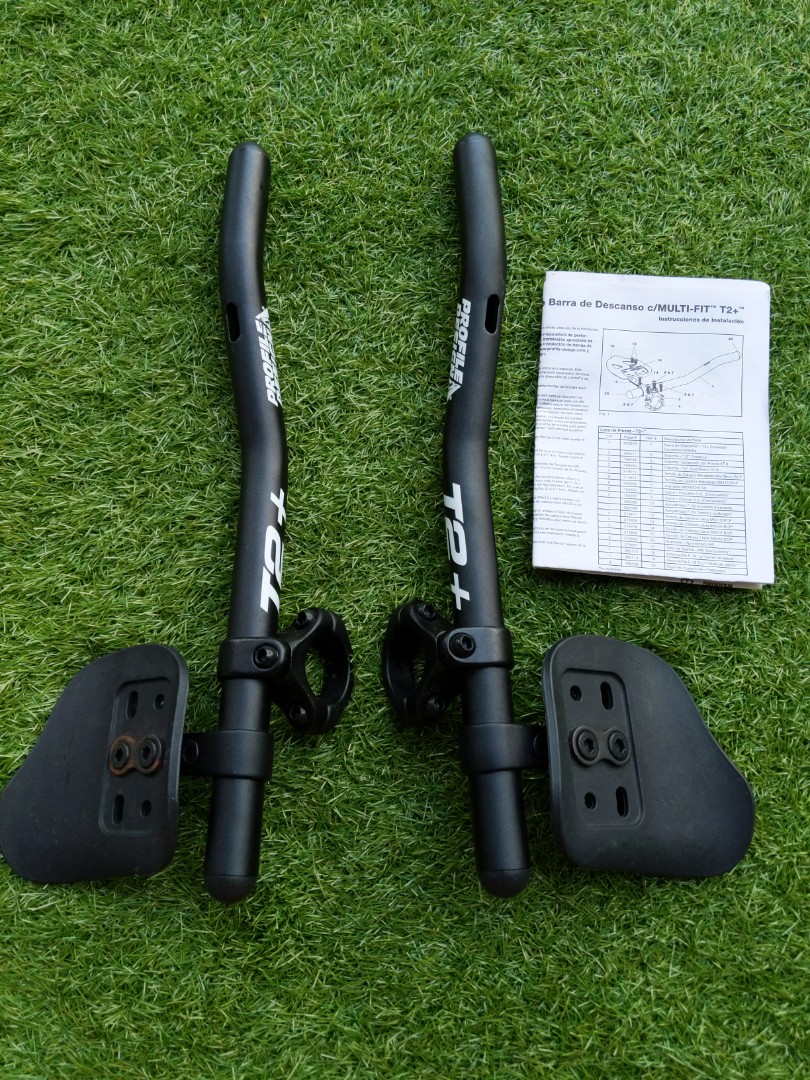 Profile Design T2+ Aerobars, Sports Equipment, Bicycles & Parts, Parts ...