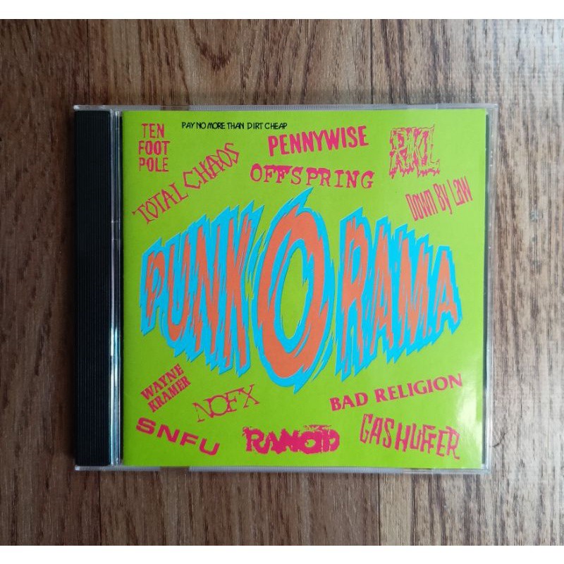 PUNK O RAMA 1 CD COMPILATION ALBUM, Hobbies & Toys, Music & Media, CDs ...