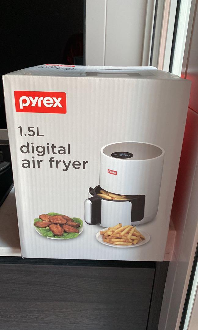 Pyrex 1.5L air fryer, TV & Home Appliances, Kitchen Appliances, Fryers ...