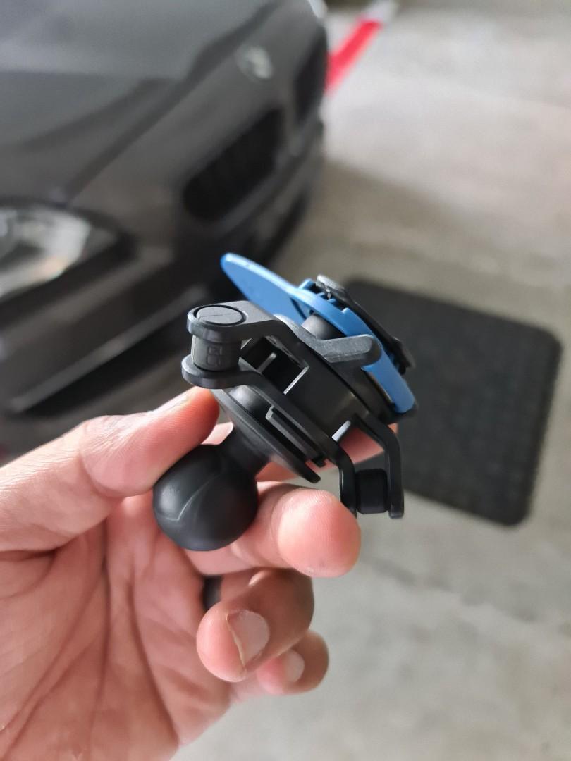 Quad lock phone holder, Motorcycles, Motorcycle Accessories on Carousell