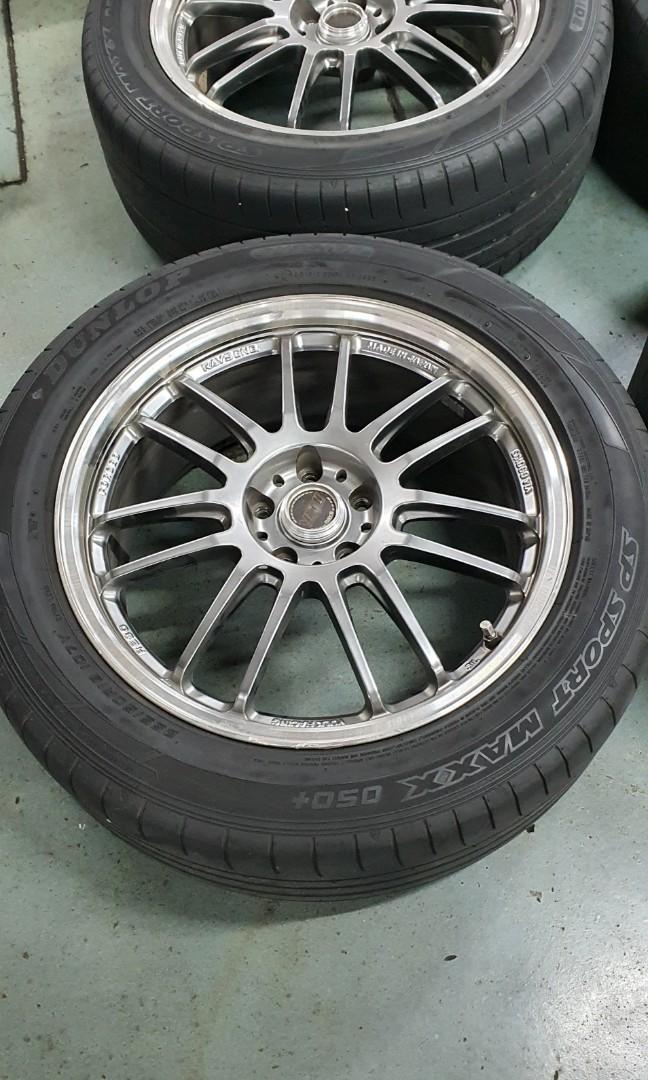 Rays RE 30, Car Accessories, Tyres & Rims on Carousell