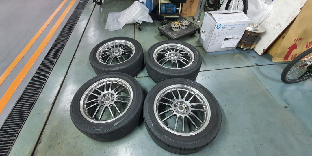 Rays RE 30, Car Accessories, Tyres & Rims on Carousell