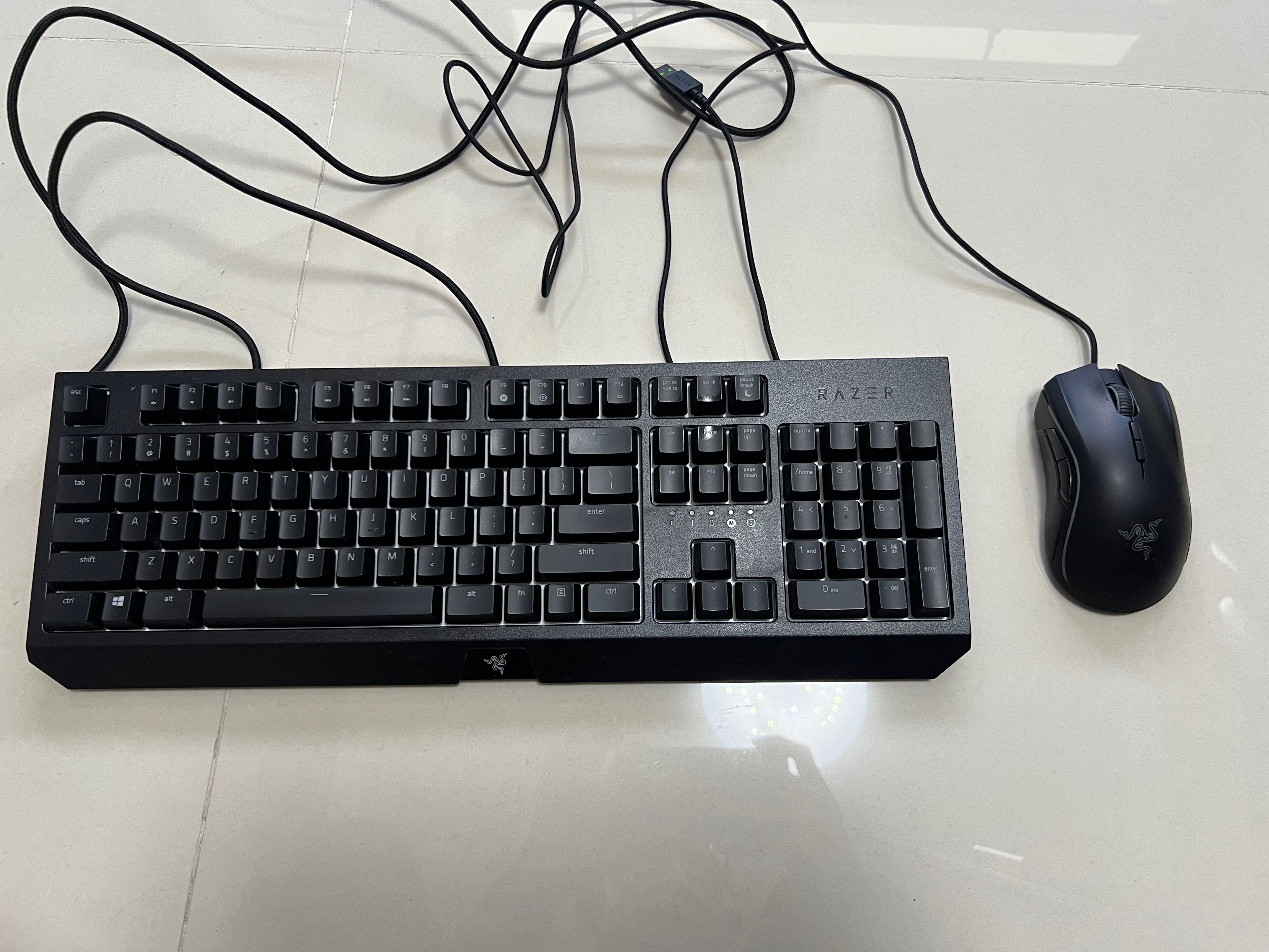 Razer Keyboard And Mouse Set Computers And Tech Parts And Accessories Computer Parts On Carousell