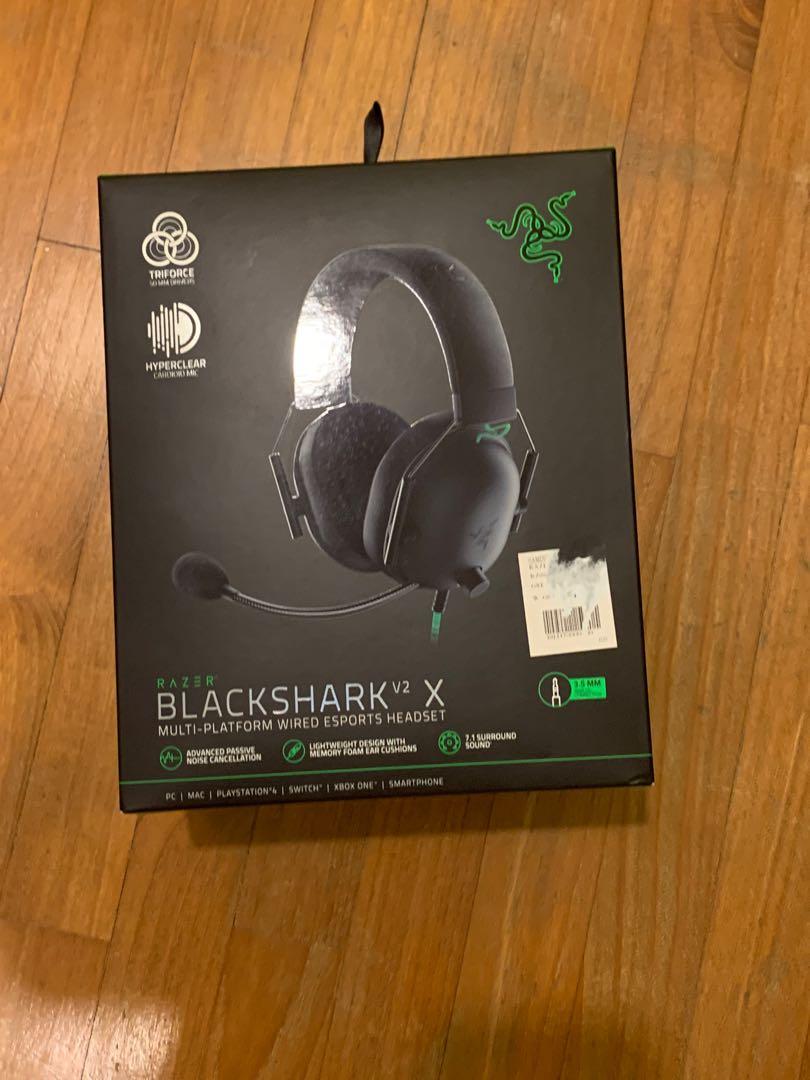 Razor Blackshark V2 X, Audio, Headphones & Headsets on Carousell