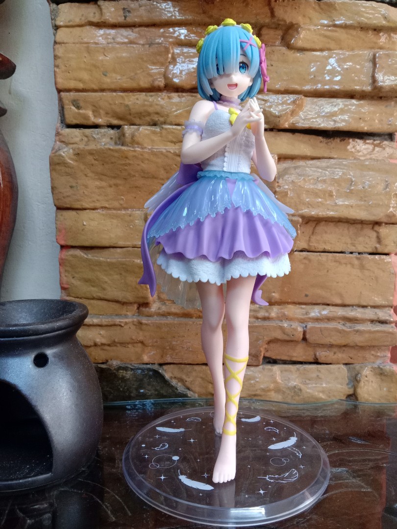 REM FIGURE in BLUE DRESS, BRANDNEW WITH MARKINGS, 9 INCHES, BIB ...