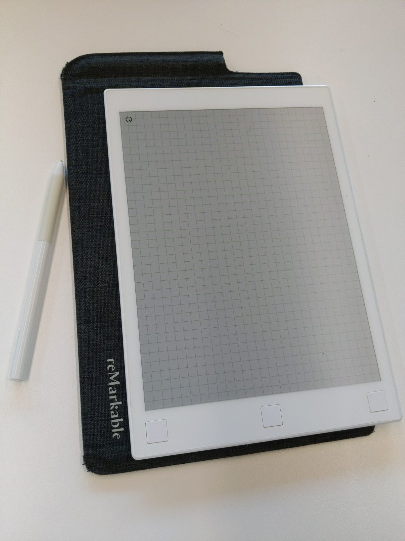Remarkable 1 tablet notepad with case and stylus (not iPad), Mobile ...