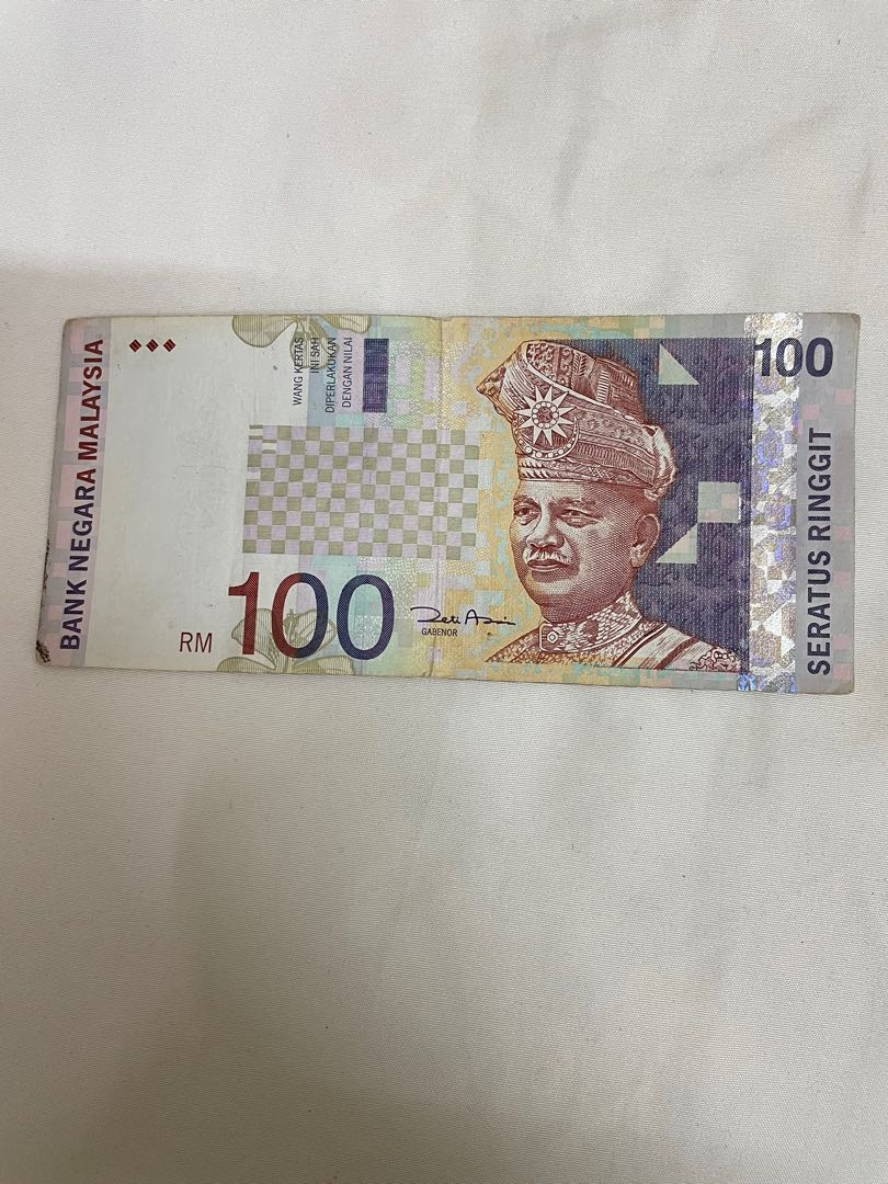 RM100 old note, Hobbies & Toys, Collectibles & Memorabilia, Currency on ...