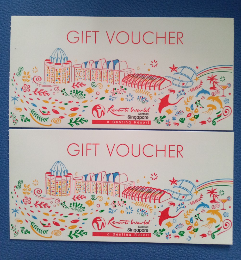 RWS Gift Vouchers worth S$75, Tickets & Vouchers, Vouchers on Carousell