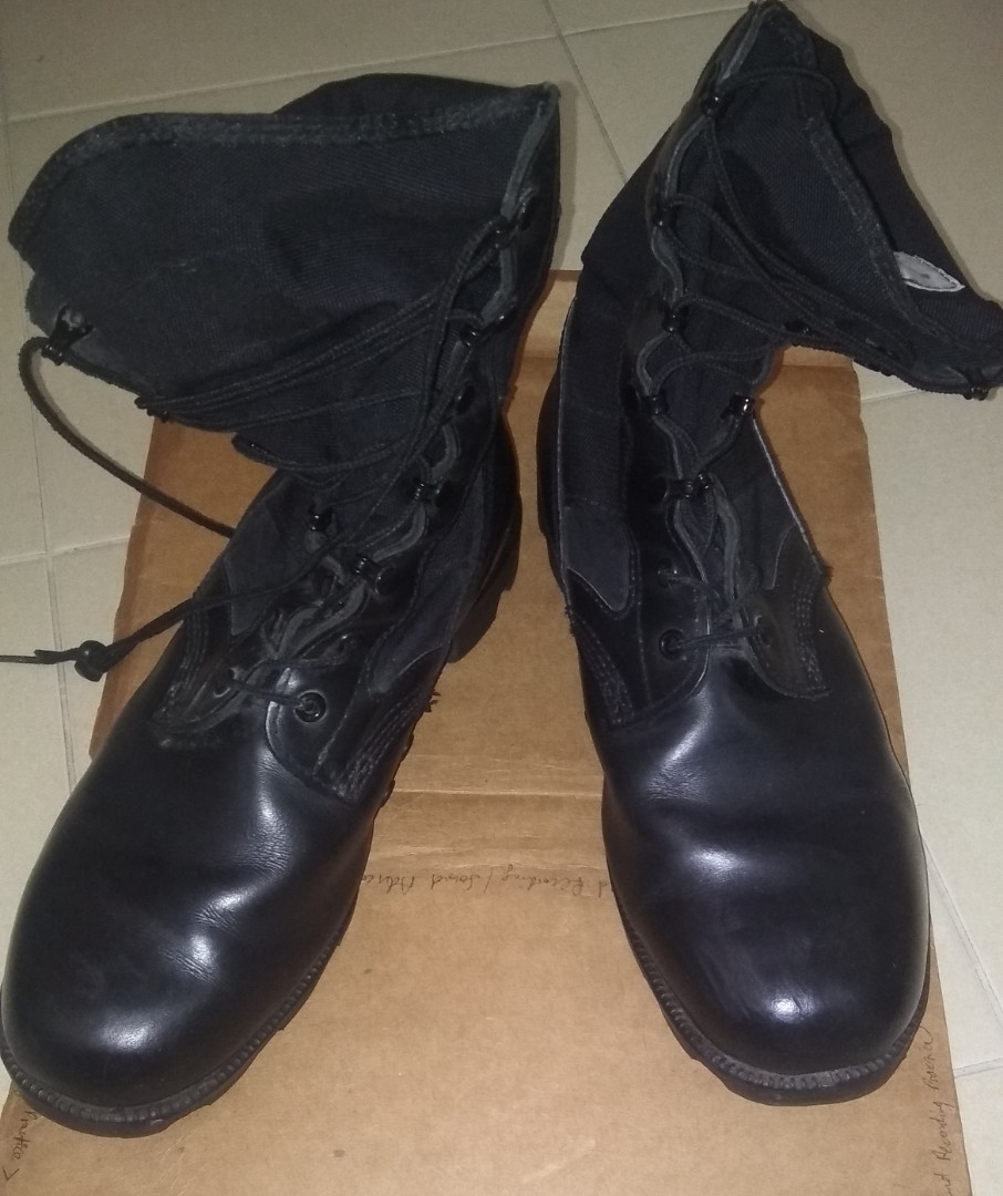 SAF WP Army Boots, Men's Fashion, Footwear, Boots on Carousell