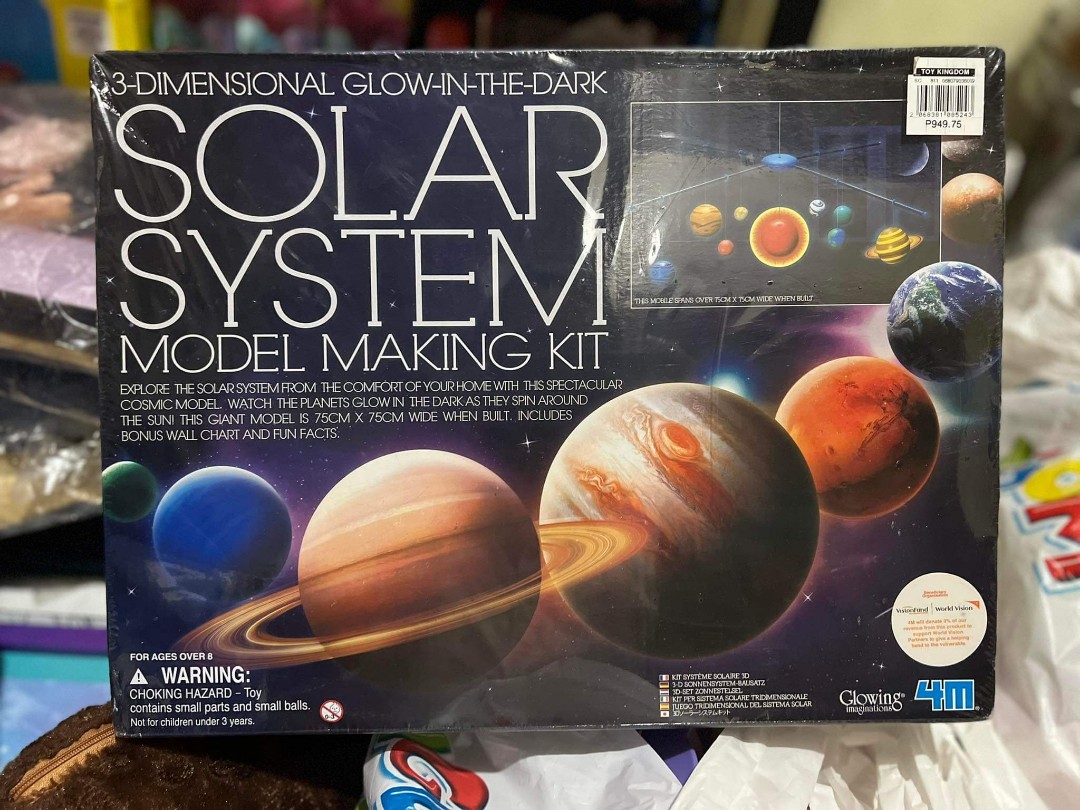 Solar System Model Making Kit, Hobbies & Toys, Toys & Games on Carousell