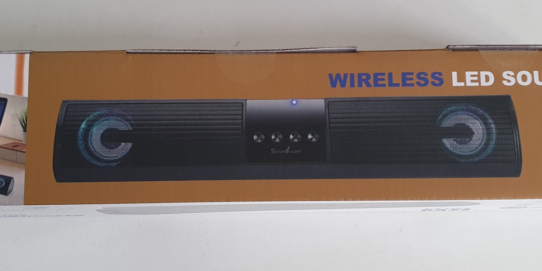 Soundwave Soundbar LED Bluetooth, Audio, Soundbars, Speakers ...