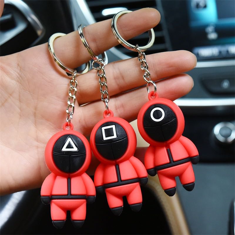 Squid Game Keychains, Hobbies & Toys, Stationery & Craft, Handmade ...
