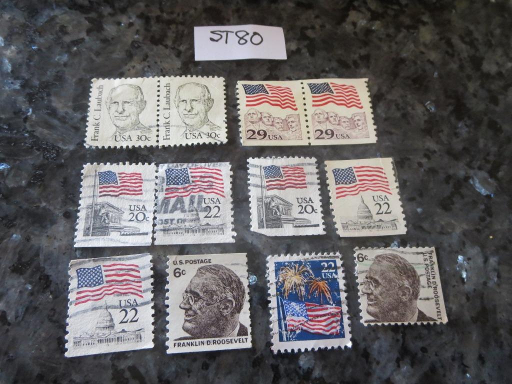 ST80: U.S.A. AMERICAN FAMOUS TALENTED PEOPLE / FLAGSHIP stars Vintage ...