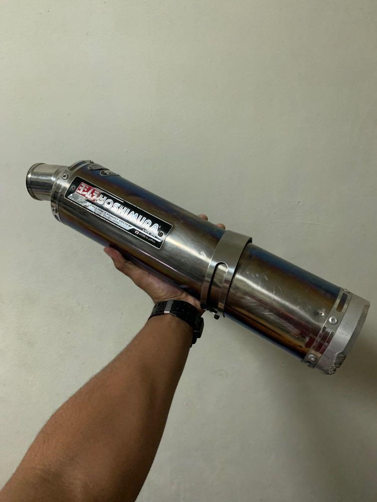 Super 4 Yoshi pipe, Motorcycles, Motorcycle Accessories on Carousell