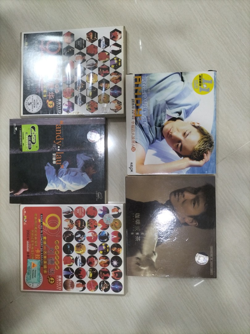 Superstar Andy Lau Collection, Hobbies & Toys, Music & Media, CDs & DVDs on Carousell