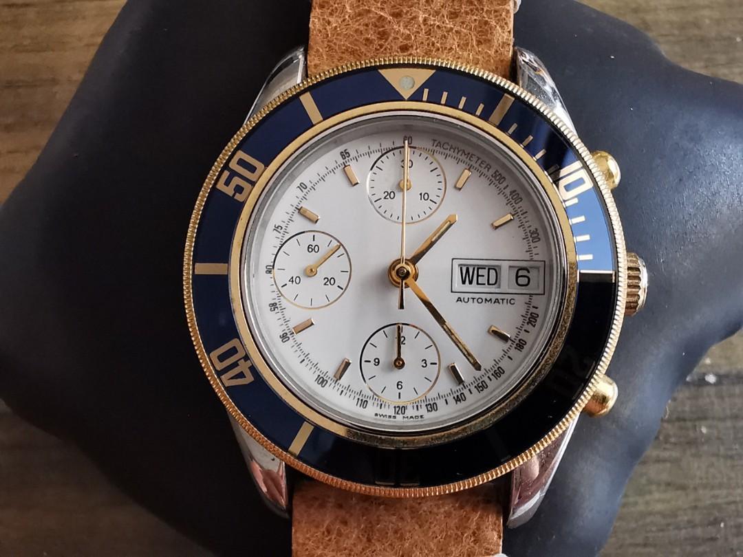 Swiss SW500 Automatic Chronograph Watch, Men's Fashion, Watches ...