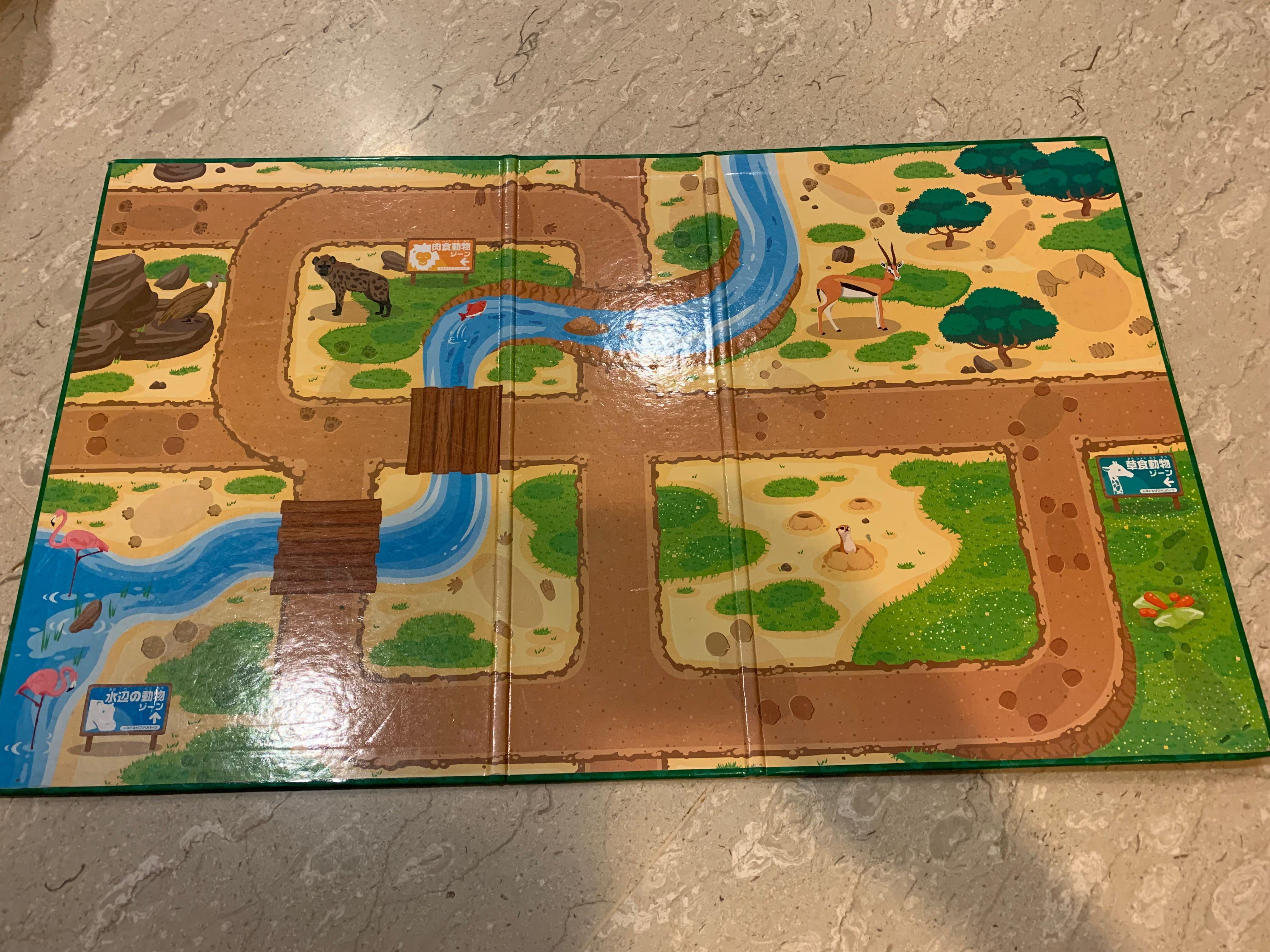 Takara Tomy Animal Board / Map, Hobbies & Toys, Toys & Games on Carousell