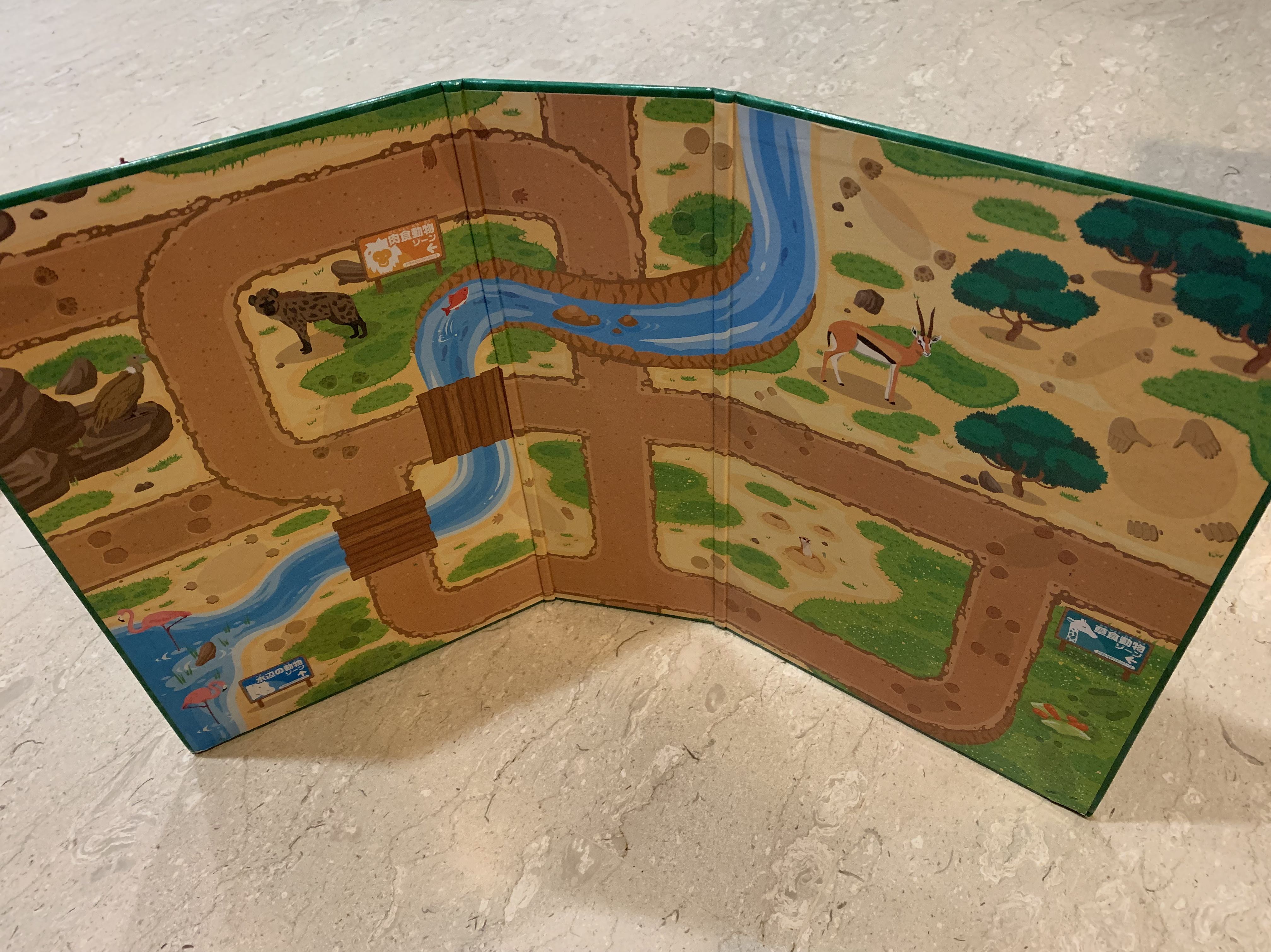 Takara Tomy Animal Board / Map, Hobbies & Toys, Toys & Games on Carousell