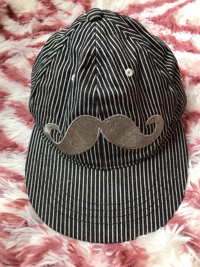 Teddy Boy Look Mustache Cap Unisex, Women's Fashion, Watches ...