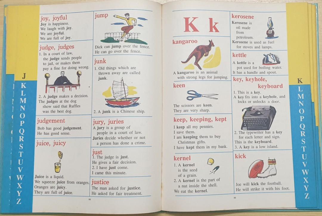 The Giant Picture Dictionary for Boys and Girls, Hobbies & Toys, Books ...