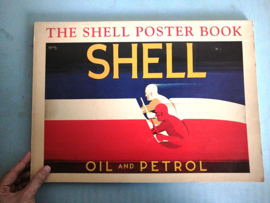 The Shell Poster Book Advertising Posters From Shell Oil and Petrol ...