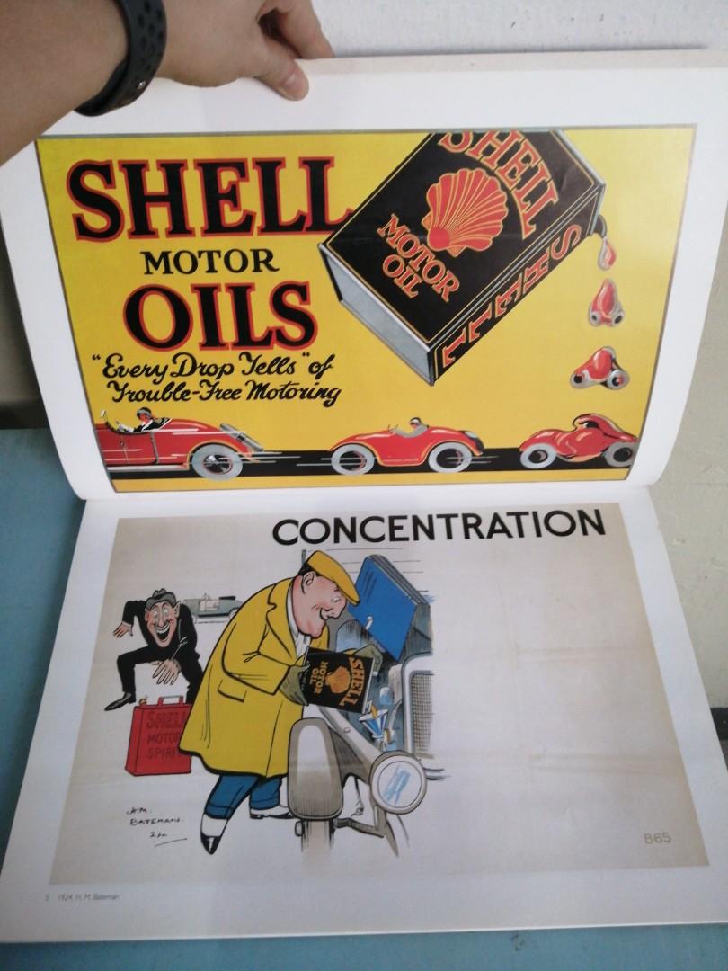 The Shell Poster Book Advertising Posters From Shell Oil and Petrol ...