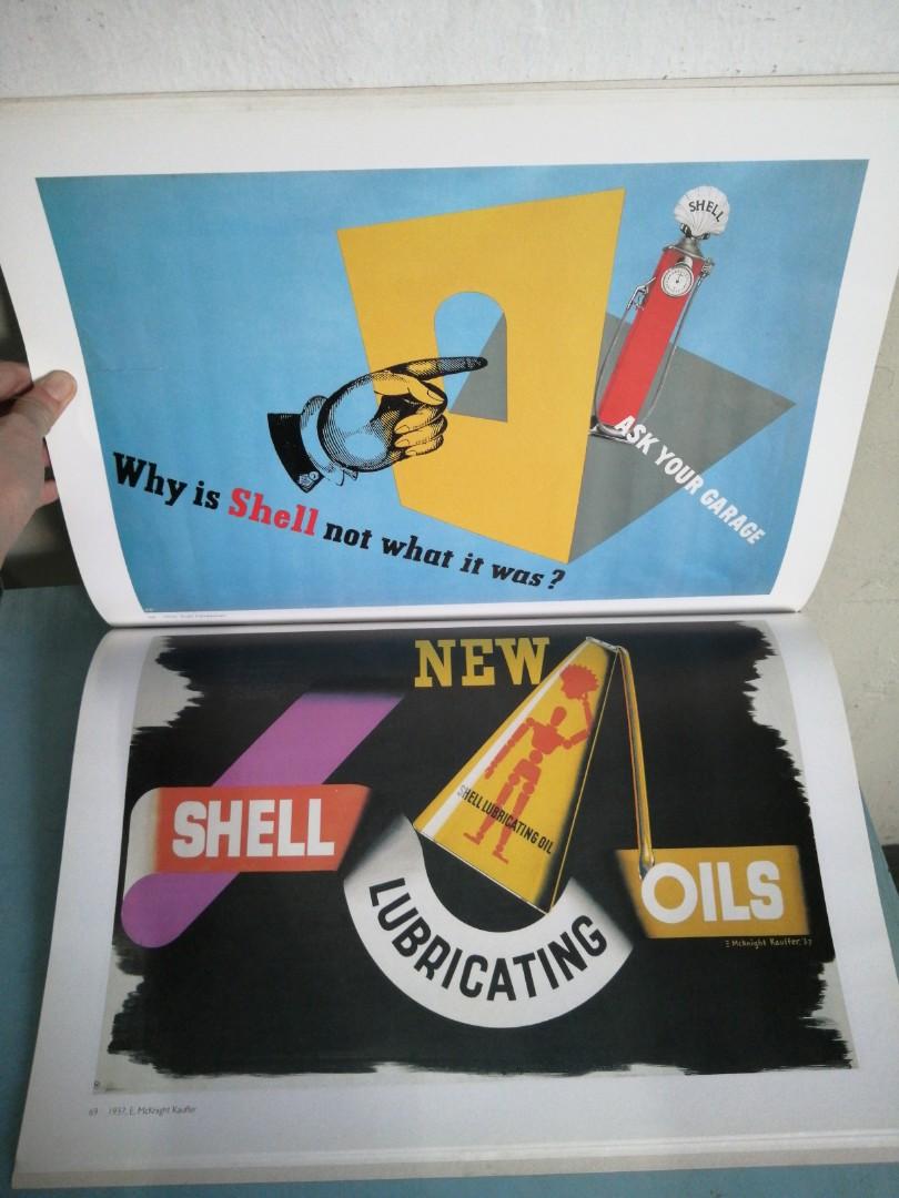 The Shell Poster Book Advertising Posters From Shell Oil and Petrol ...