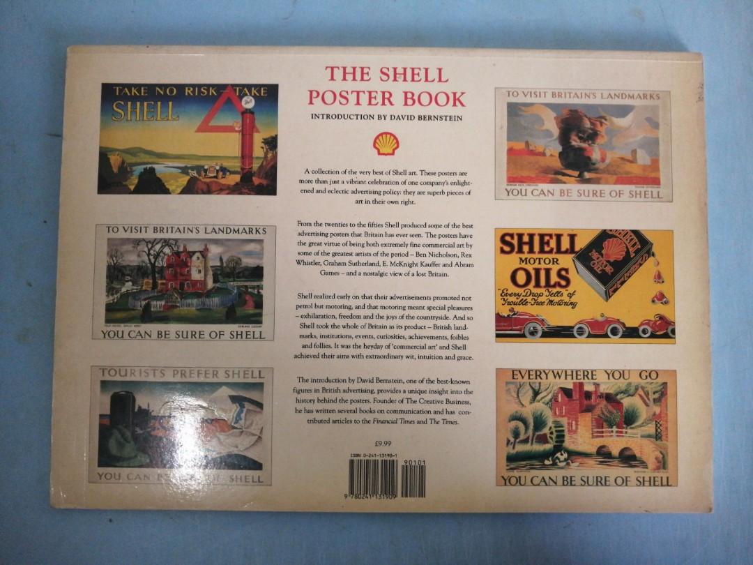 The Shell Poster Book Advertising Posters From Shell Oil and Petrol ...