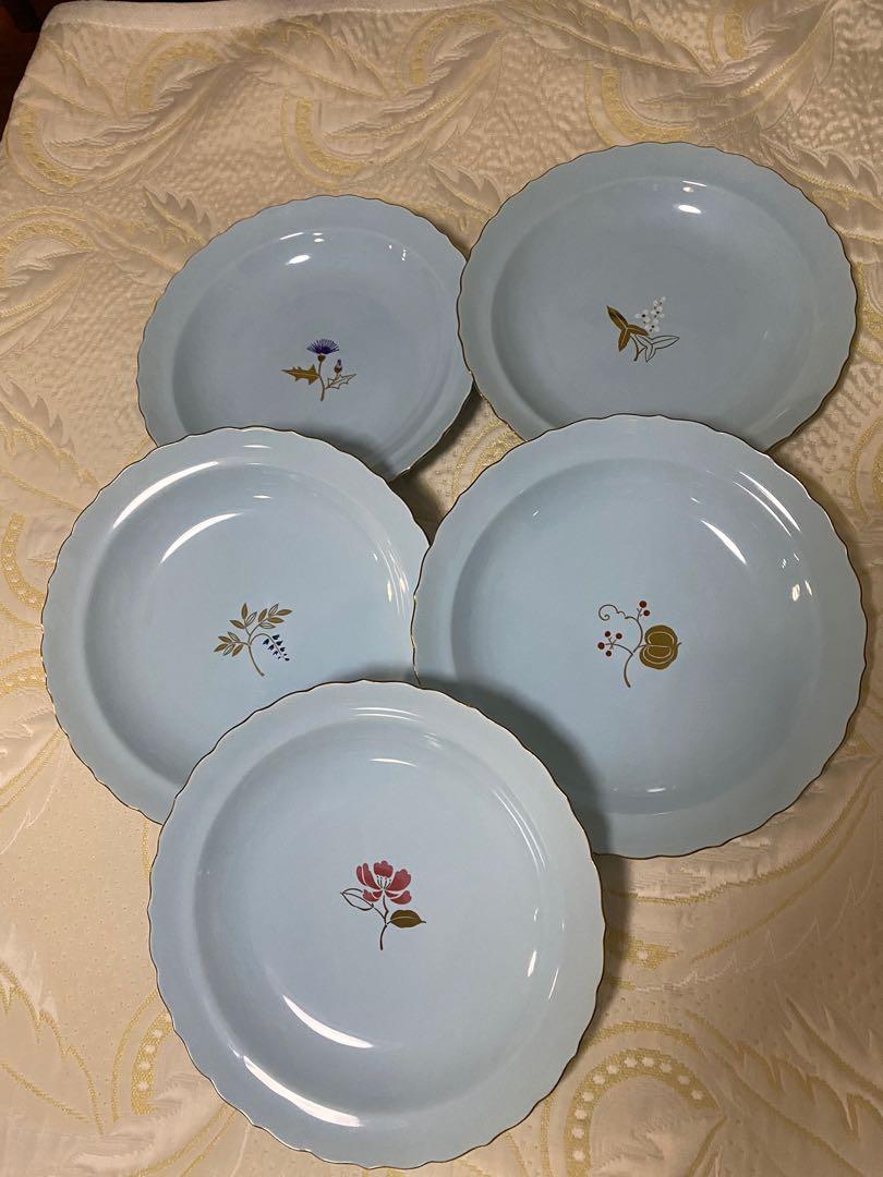 Very Pretty Deep Plates Set, Furniture & Home Living, Kitchenware ...