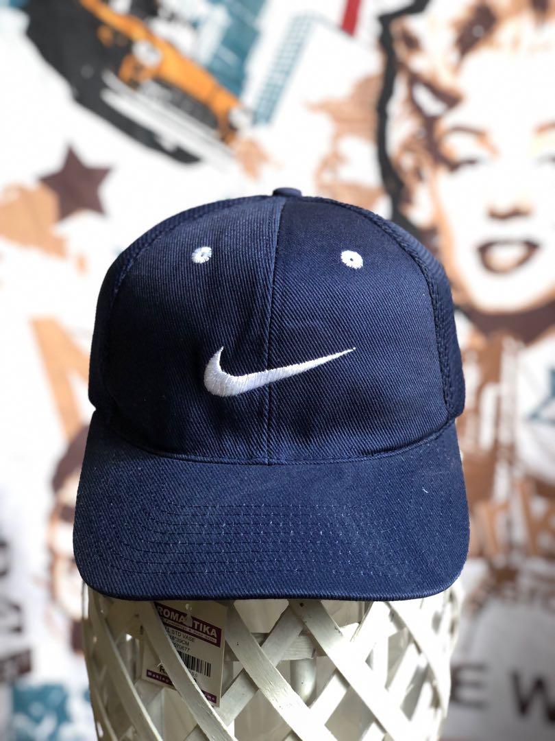Vintage Nike Red Tag Mesh Nylon Trucker Cap, Men's Fashion, Watches ...