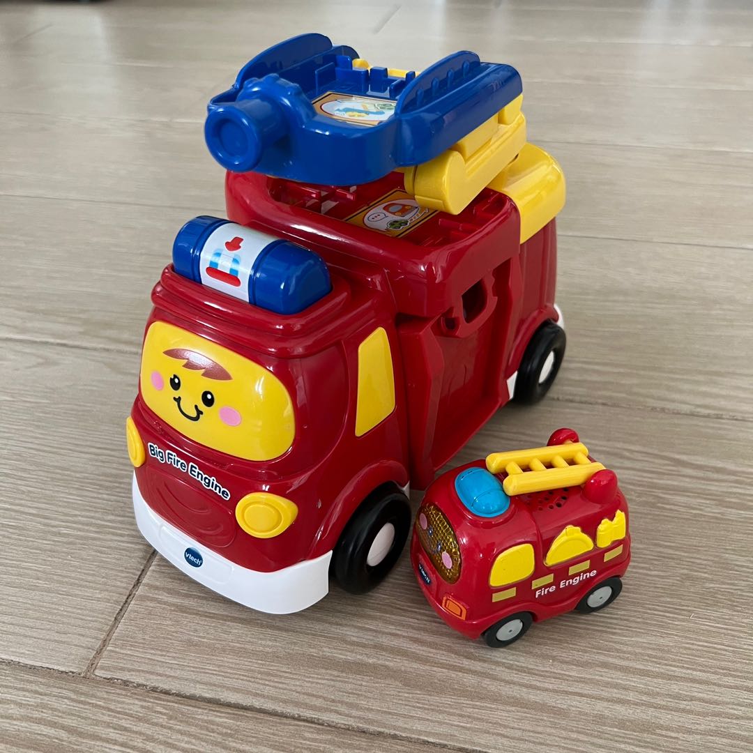 Vtech 消房車 fire engine, 兒童＆孕婦用品, 嬰兒玩具 - Carousell