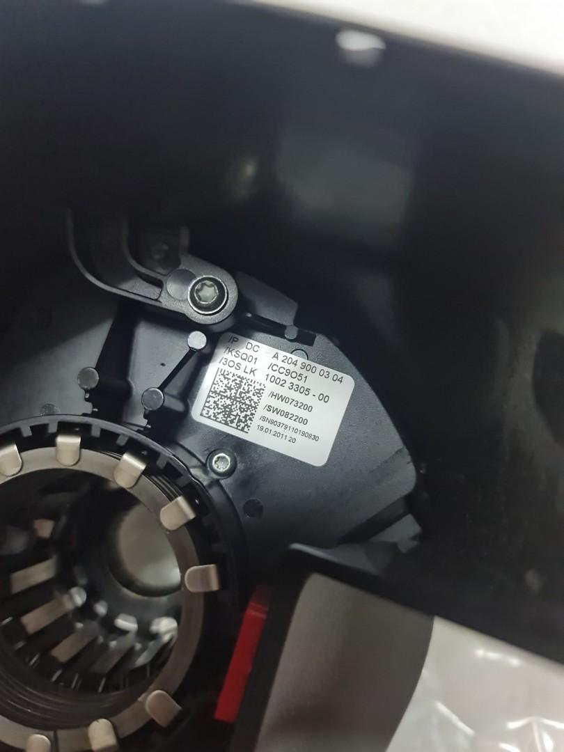 W204 Mercedes Benz Steering Column, Clock Spring with 2 Lever, Car ...