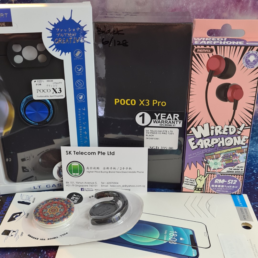 Xiaomi POCO X3 Pro 256GB+8GB RAM BRAND NEW, Mobile Phones & Gadgets ...