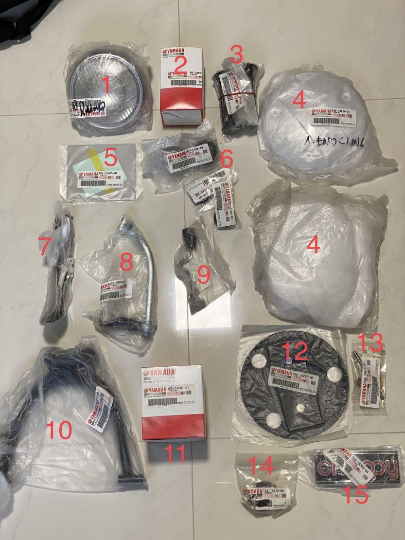 Yamaha chappy parts, Motorcycles, Motorcycle Accessories on Carousell