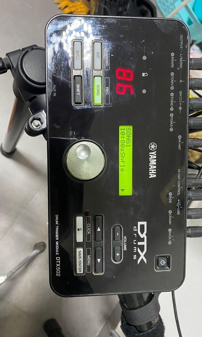 Yamaha DTX582K DTX502 Electronic Drum kit, Hobbies & Toys, Music ...
