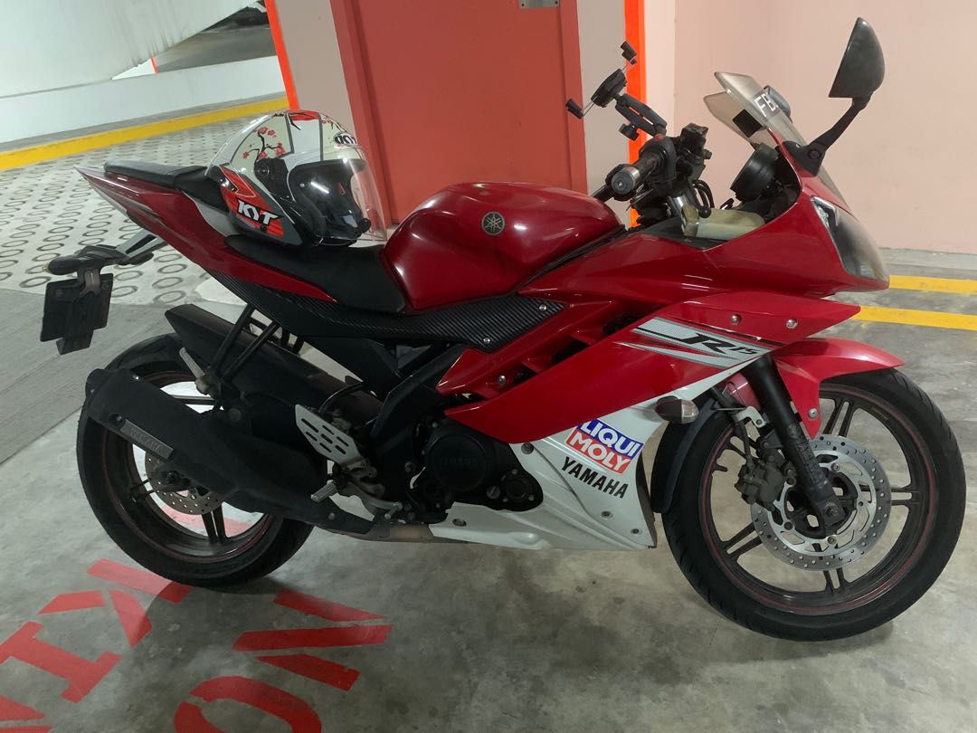 Yamaha R15 V2, Motorcycles, Motorcycles for Sale, Class 2B on Carousell