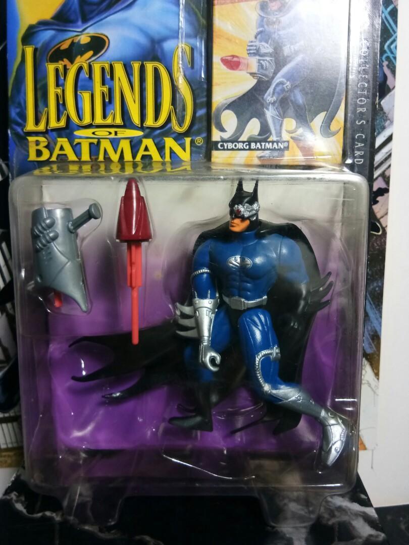 1994 Kenner Legends of Batman Cyborg Batman 3.75" Inch Figure, Hobbies ...