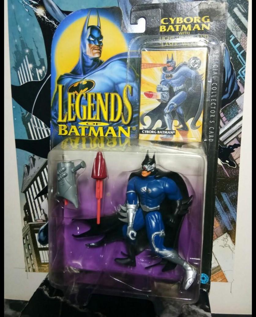 1994 Kenner Legends of Batman Cyborg Batman 3.75" Inch Figure, Hobbies ...