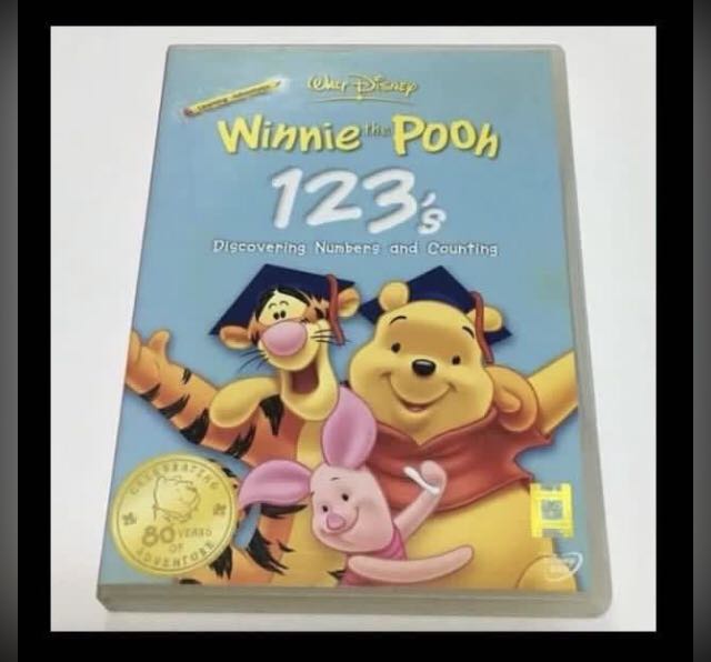 1DVD•{DVD, VCD & CD} Learning Adventures WALT DISNEY : Winnie the Pooh ...