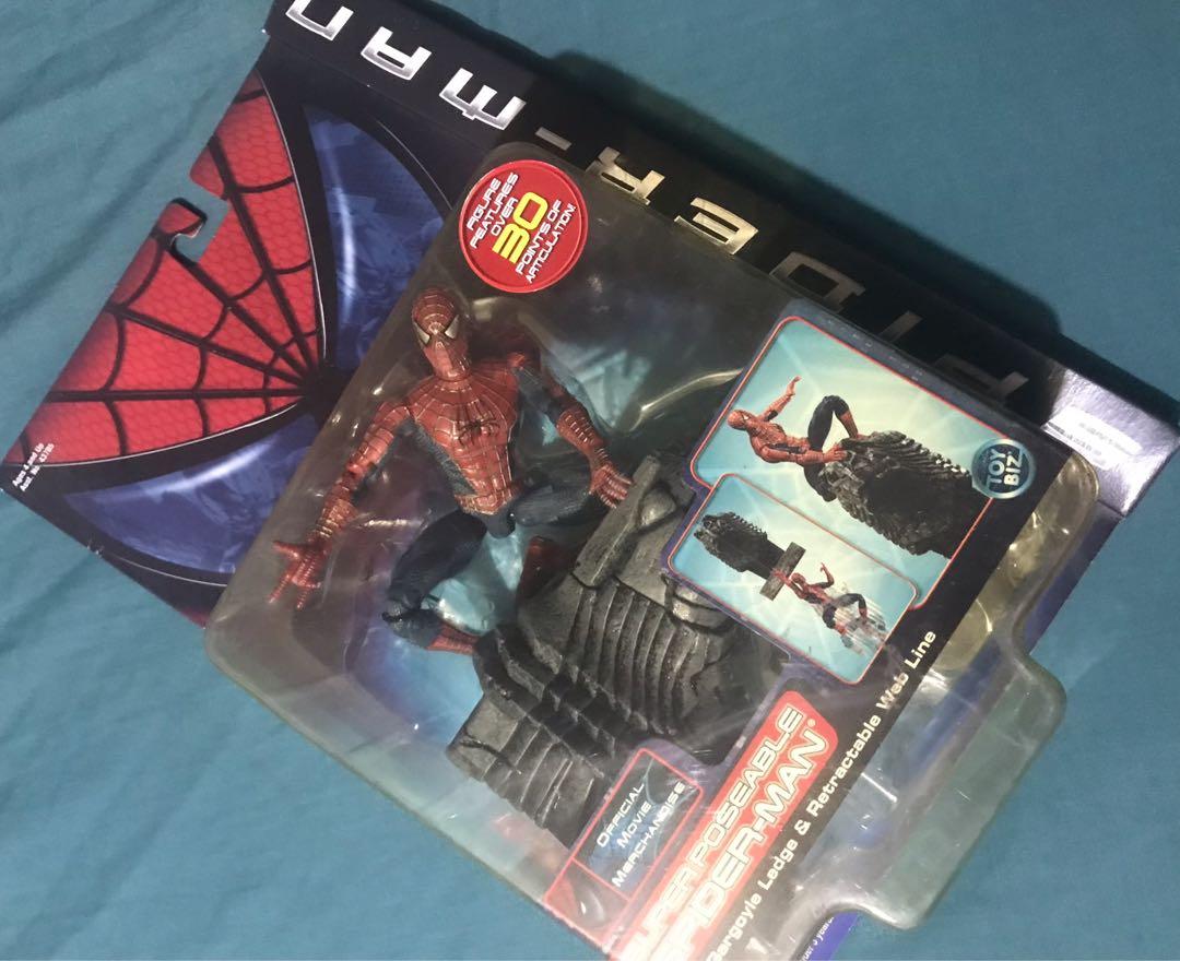 2001 Spider-Man Super Posable vintage movie figure, Hobbies & Toys ...