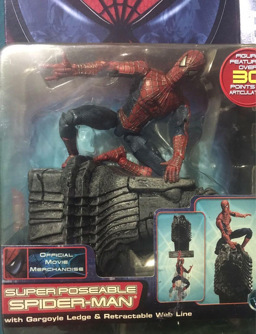 2001 Spider-Man Super Posable vintage movie figure, Hobbies & Toys ...