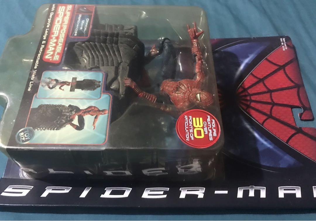 2001 Spider-Man Super Posable vintage movie figure, Hobbies & Toys ...