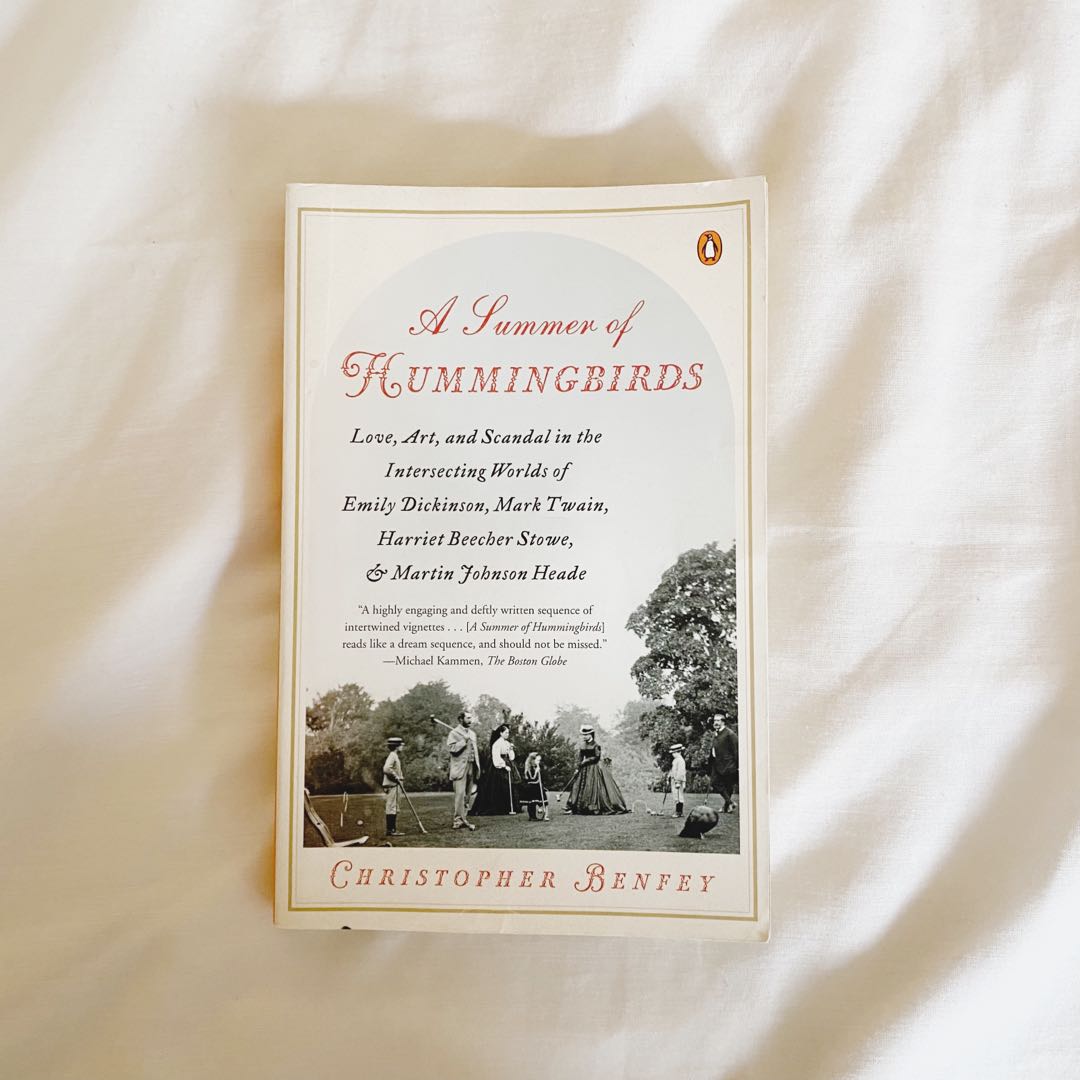 A Summer of Hummingbirds by Christopher Benfey, Hobbies & Toys, Books ...