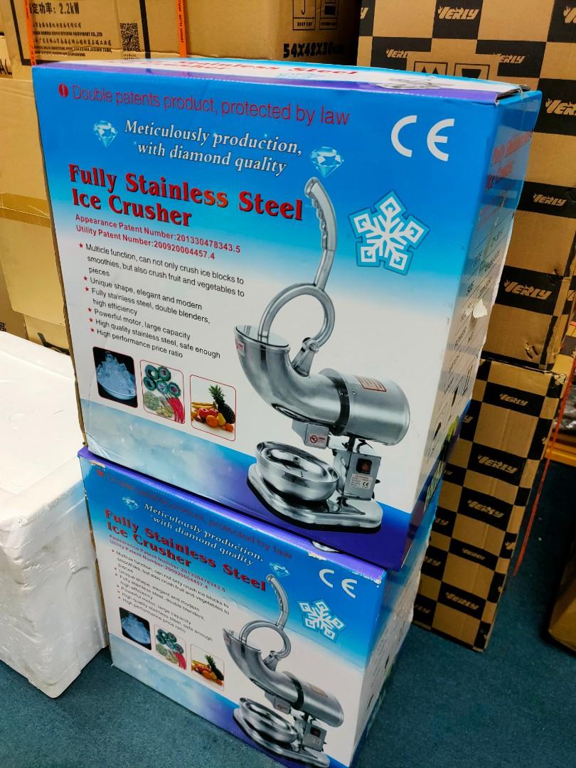 Abc ice crusher machine electric, TV & Home Appliances, Washing ...