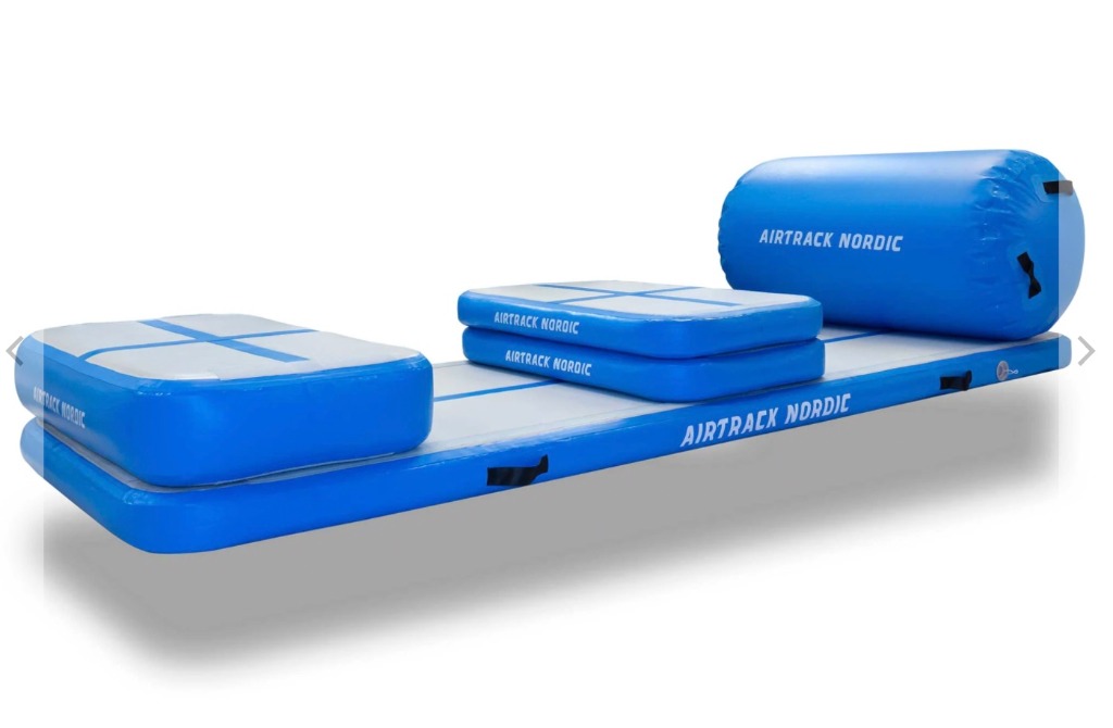 Air Track set from the Nordics for home training and play, Sports ...