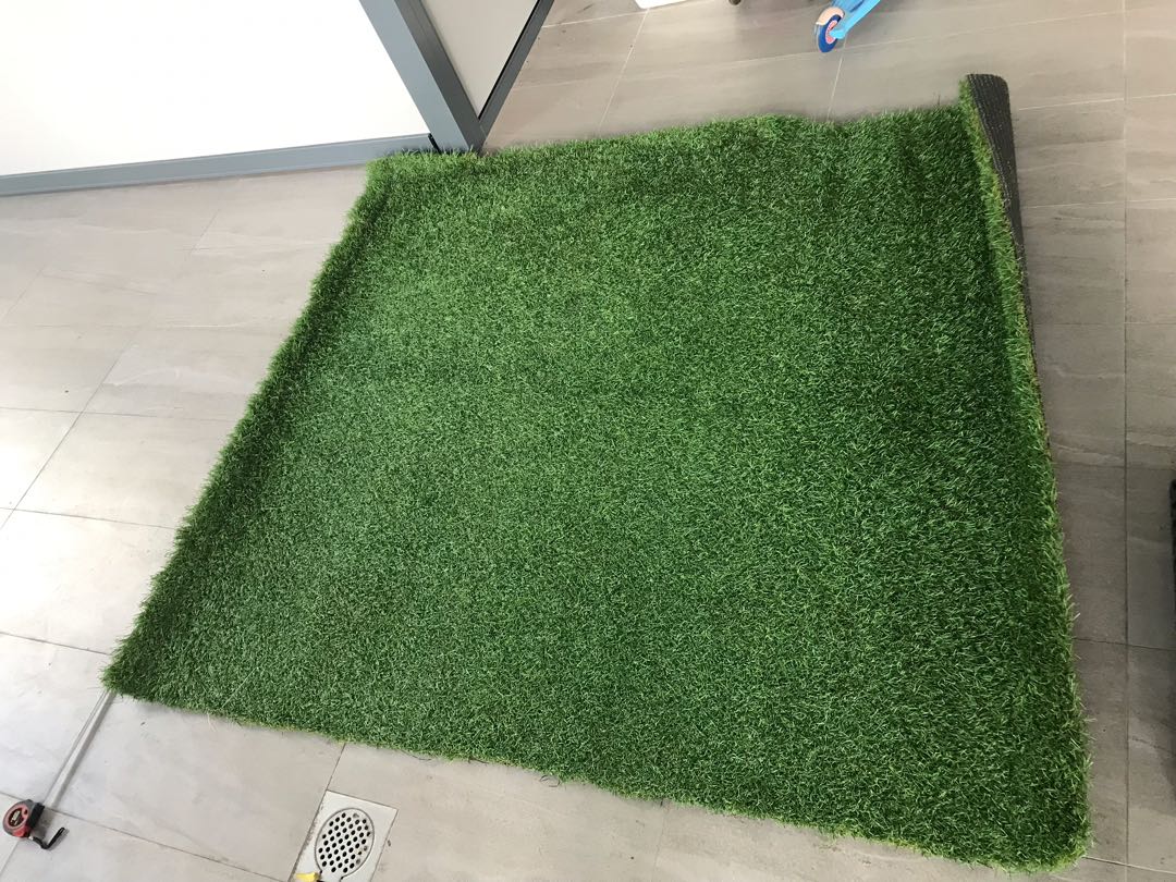 Artificial grass + Drainage Cell, Furniture & Home Living, Home Decor ...